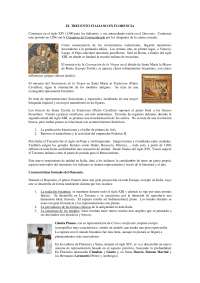 EL TRECENTO ITALIANO EN FLORENCIA - Apuntes de Historia del Arte - Docsity