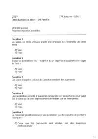 Examen sur la langue française - Docsity