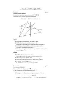 Exercices de modélisation mathèmatique – correction 5 - Docsity