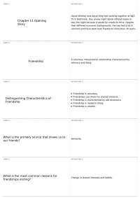 Final Exam, part 1 | COM 225 - An Intro to Interpersonal Comm - Docsity