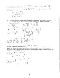 6 Solved Problems on Engineering Mathematics III - Exam 2 | MATH 353 - Docsity