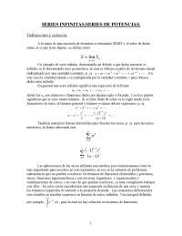 Series cálculo - Apuntes de Cálculo - Docsity