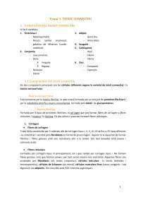 Teixit connectiu. Histologia - Apuntes de Histología - Docsity