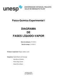Diagrama de Fases Líquido-Vapor - Prática de Físico-Química ...