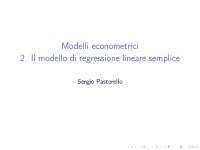 Cap2 - principi di econometria - Docsity