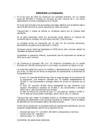 Ejercicios prácticos de contabilidad - Repaso - Docsity