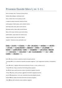 Traduzione letterale Proemio Eneide - Virgilio - Docsity