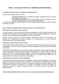 La estructura de la comunidad internacional: elementos societarios y elementos comunitarios ...