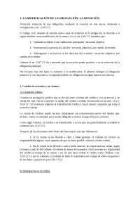 Civil II Novación - Apuntes de Derecho Civil - Docsity