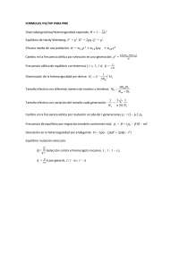 Formulas PME - Ejercicios de Biología | Docsity
