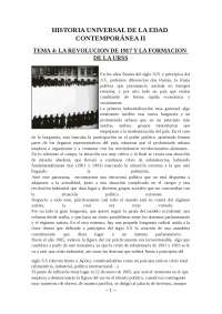 HISTORIA UNIVERSAL DE LA EDAD CONTEMPORÁNEA II TEMA 4: LA RE - Apuntes ...