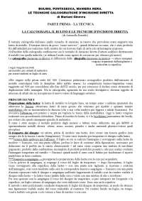 Riassunto Bulino, Puntasecca, Maniera Nera, Mariani Ginevra - Docsity