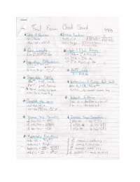 Separable and Logarithmic Differentiation - Cheat sheet | MTH 133 - Docsity