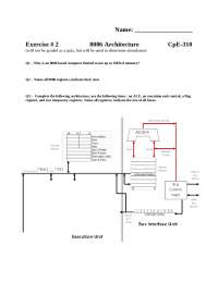 Exercise 2 - Microprocessor Systems | CPE 310 - Docsity