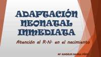 15 Adaptación neonatal inmediata - Apuntes de Enfermería - Docsity