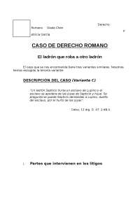 El ladron que roba a otro ladron - Docsity