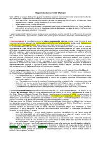 Appunti sull'Espressionismo tedesco - Docsity