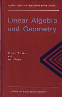 Linear Algebra and Geometry - 2ª edição do Livro - Docsity