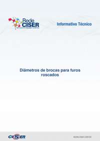 Diametros - de - brocas - para - furos - roscados - Brocas medidas ...