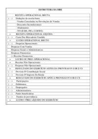Modelos de DRE - Demonstração dos Resultados do Exercício - Modelos de ...