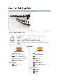 Guerra Civil Española - Apuntes de Historia - Docsity