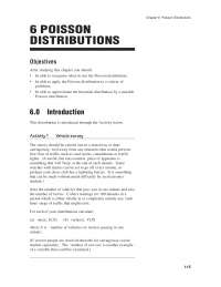 Poisson Distributions - Docsity