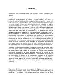 Peritonitis - Docsity