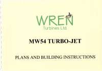 Part 1 mw54 mk1 plans turbo jet - Projetos da microturbina MW54 - Docsity