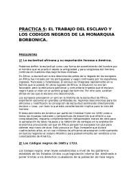 Practica codigos negros - Ejercicios de Gestión de Recursos Humanos ...