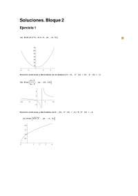Soluciones Problemas Bloque 2 Matemáticas - Ejercicios de Matemáticas - Docsity
