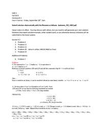 Deterministic Operations Research II - Homework 2 Solutions | ISE 3434 - Docsity
