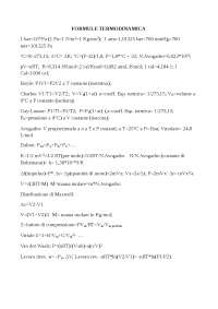 Formule termodinamica - Docsity