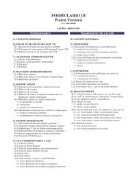 Formulario Fisica tecnica - Docsity