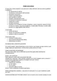 Powerpoint sul primo soccorso - Docsity