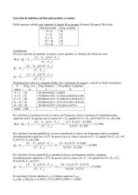 Statistica descrittiva esercizio svolto su Box plot - Docsity
