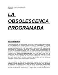 Trabajo obsolescencia programada - Guías, Proyectos, Investigaciones de Psicología del Trabajo ...