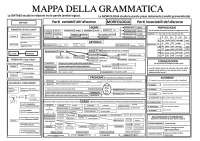 Mappa grammatica Italiana - Docsity