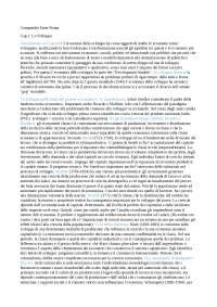 Riassunto Compendio prima parte - Docsity