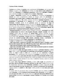 Cartesio, fisica e meccanicismo - Docsity