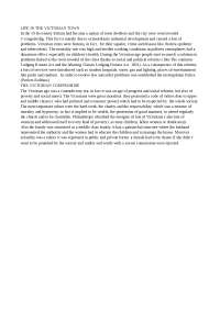 The victorian compromise - Docsity