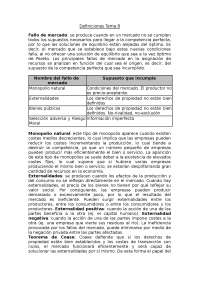 Resumen Tema 8 Prácticas y conceptos básicos de microeconomía - Resúmenes de Administración de ...