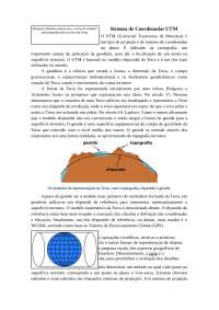 Conversão entre coordenadas geográficas e UTM - apontamentos acerca da cartografia - Docsity