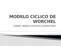 Modelo ciclico de worchel psicologia de los grupos - Apuntes de ...