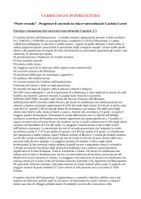 Curricolo e intercultura riassunto - Docsity