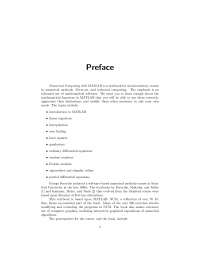 Numerical Computing with MATLAB - Cleve Moler - Numerical Computing with MATLAB - - Docsity