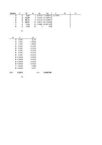 Ejercicio baremos - Ejercicios de Estadística | Docsity