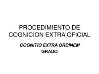 Cognitio extra ordinem - Apuntes de Derecho Romano - Docsity