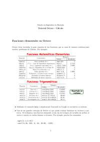 Ejercicios Calculo Octave - Ejercicios de Matemáticas - Docsity