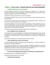 Fisio Vegetal 2º cuatri Temas 1-2 - Apuntes de Fisiología de las ...