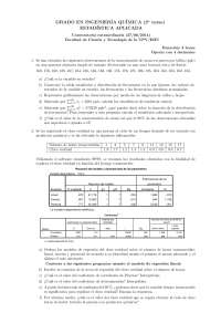 Examen Estadística 2014 Julio - Exámenes de Estadística Aplicada - Docsity